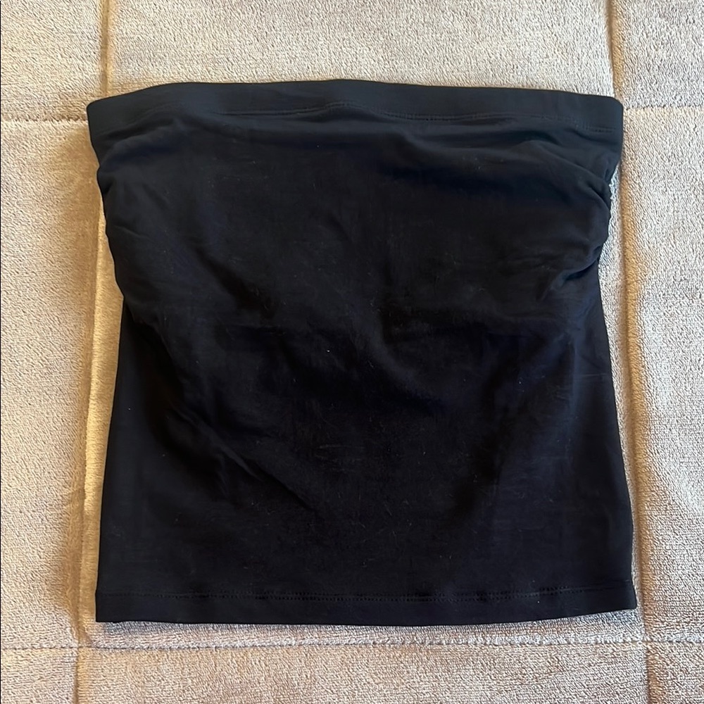 Black Y2k Tube Top - Gem